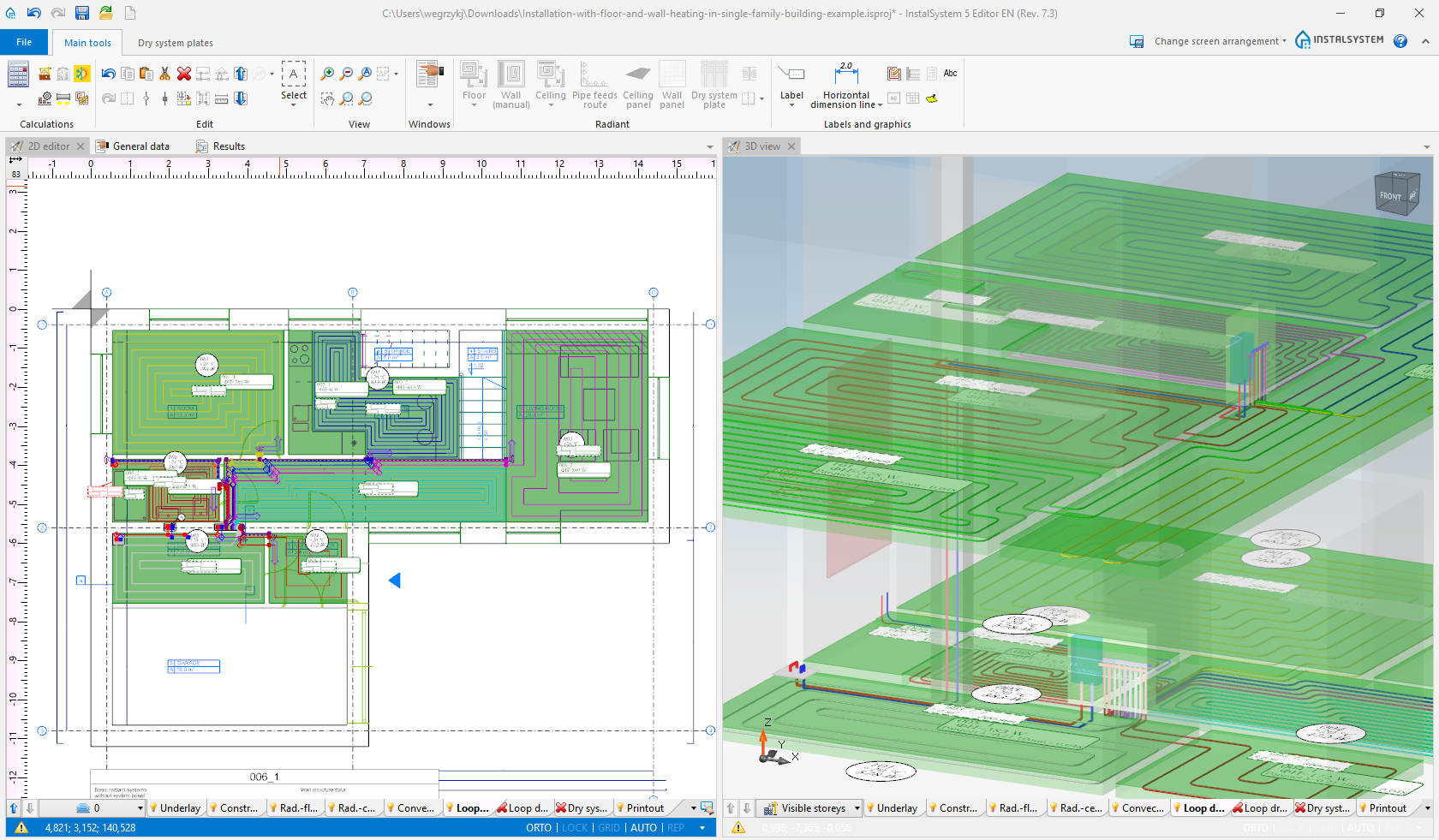 Introduction to the work with the package InstalSystem 5 - HelpSystem