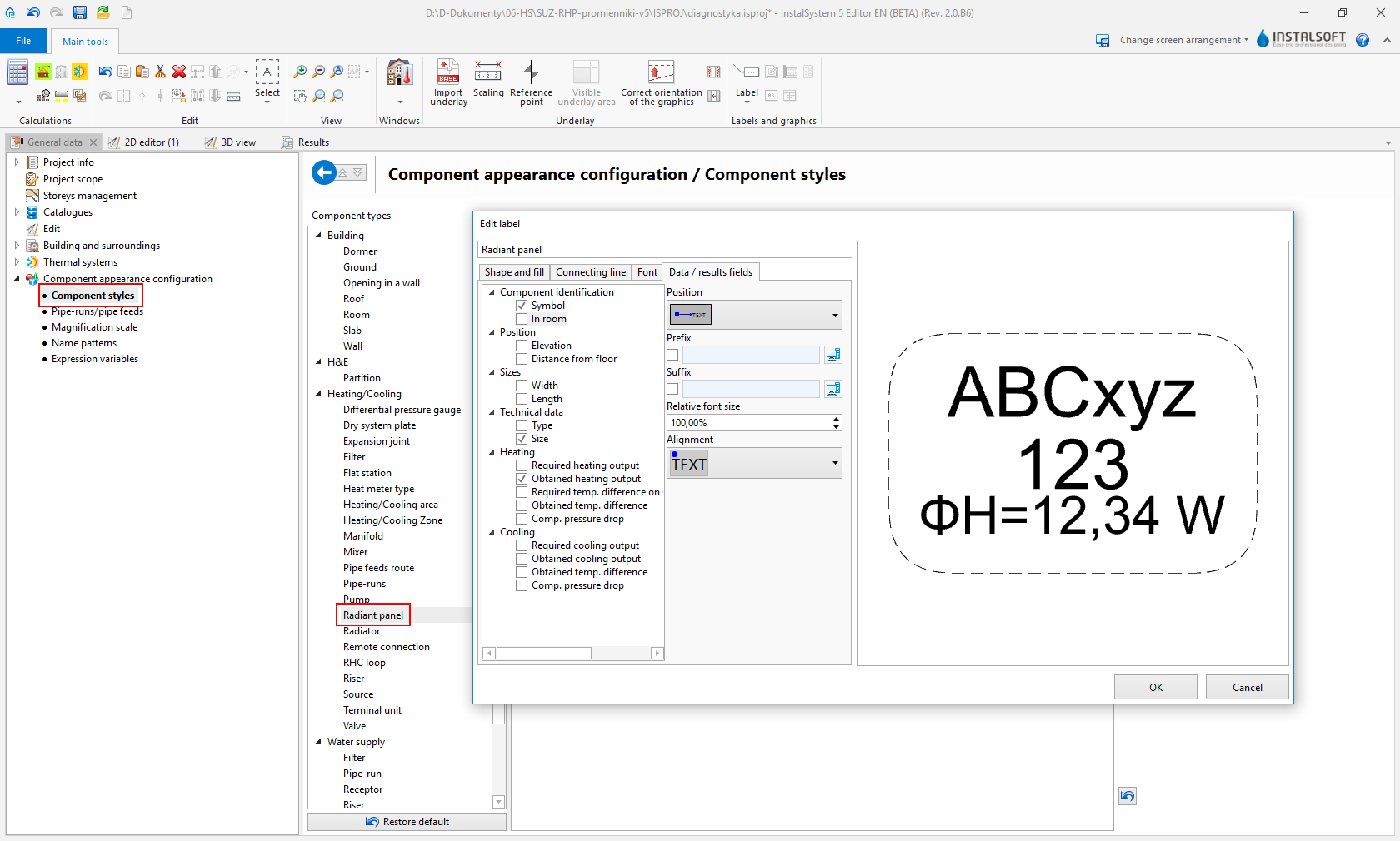 Radiant steel ceiling panels - HelpSystem