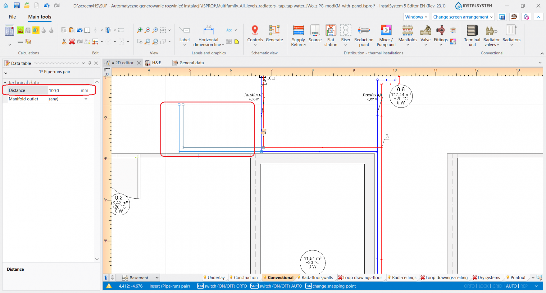 Pipe-run - HelpSystem