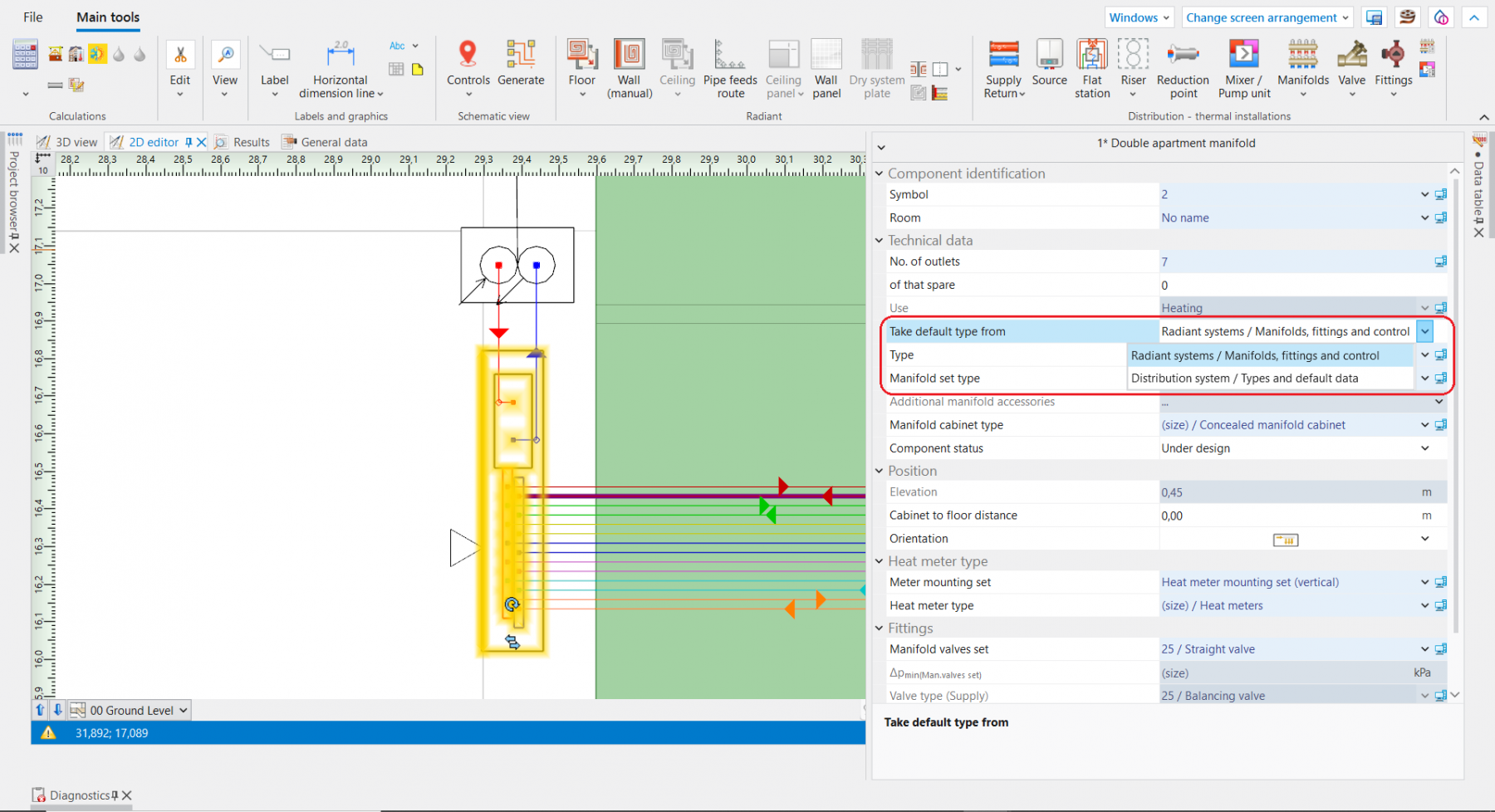 Manifolds, manifold sets and accessories - HelpSystem